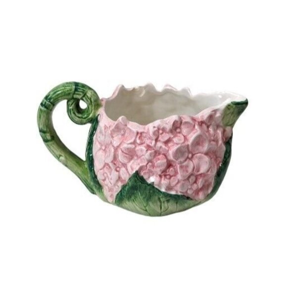 Coci | Accents | Rare Coci 99 Hydrangea Raised Pink Flowers Green ...